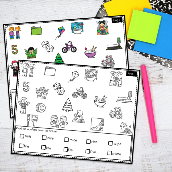 CVCe Worksheets | I Spy Silent E Activities - Teaching Ideas Made Easy